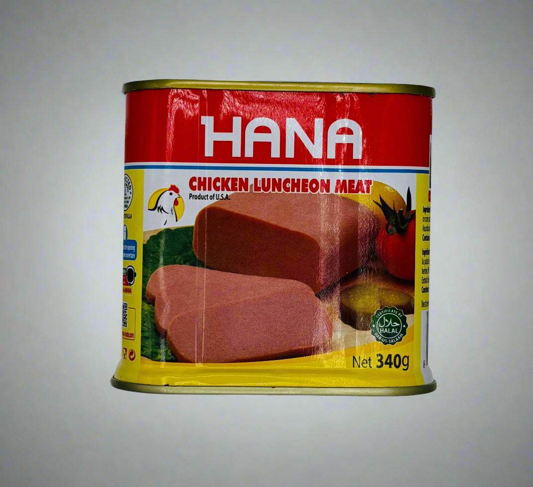 Hana Chicken Luncheon Meat, 340 Grams – Chinook Cheese