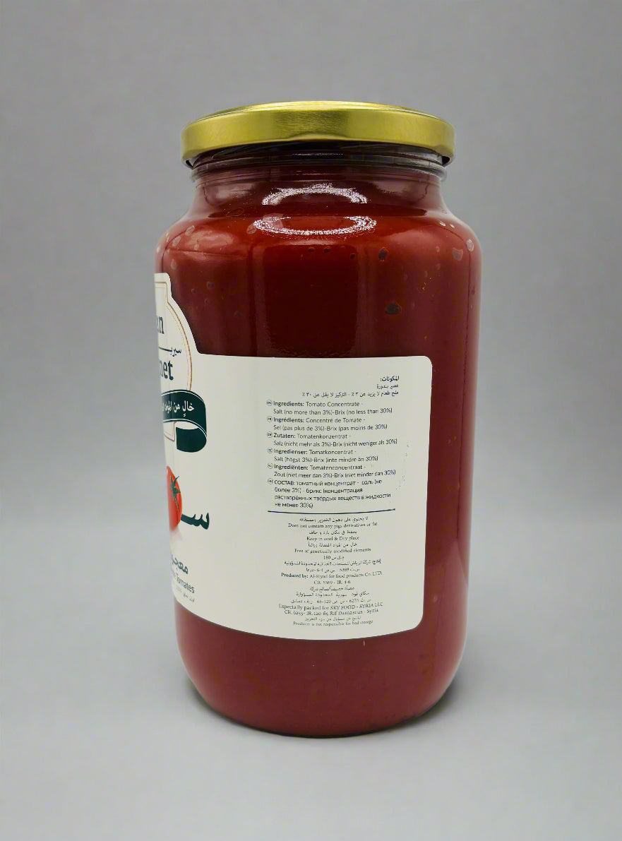 Syrian Gourmet Tomato Paste, 1300 Grams – Chinook Cheese